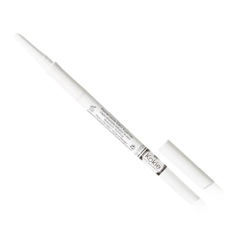 Kokie Cosmetics Ajlajner Kohl Retractable, Pure White 505