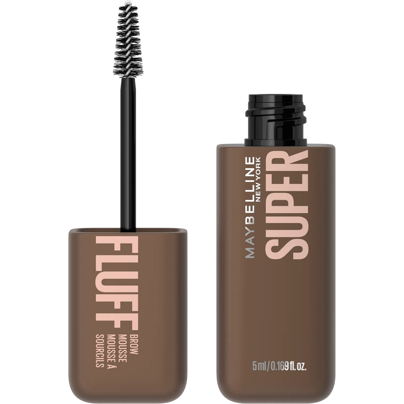 Maybelline New York Maskara za obrve Super Fluff Brow Mousse, 257 Medium brown