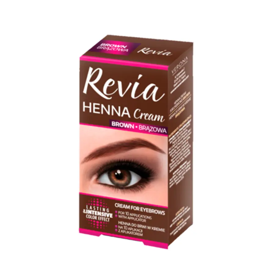REVIA Kana za obrve, 10ml, Braon