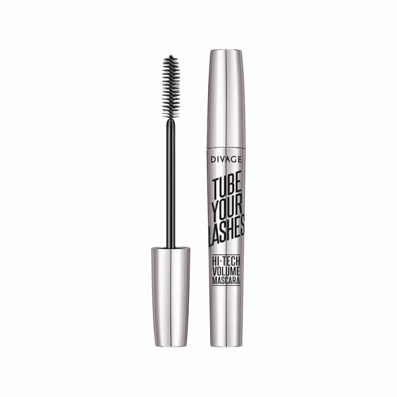 DIVAGE Maskara TUBE YOUR LASHES HI-TECH VOLUME crna
