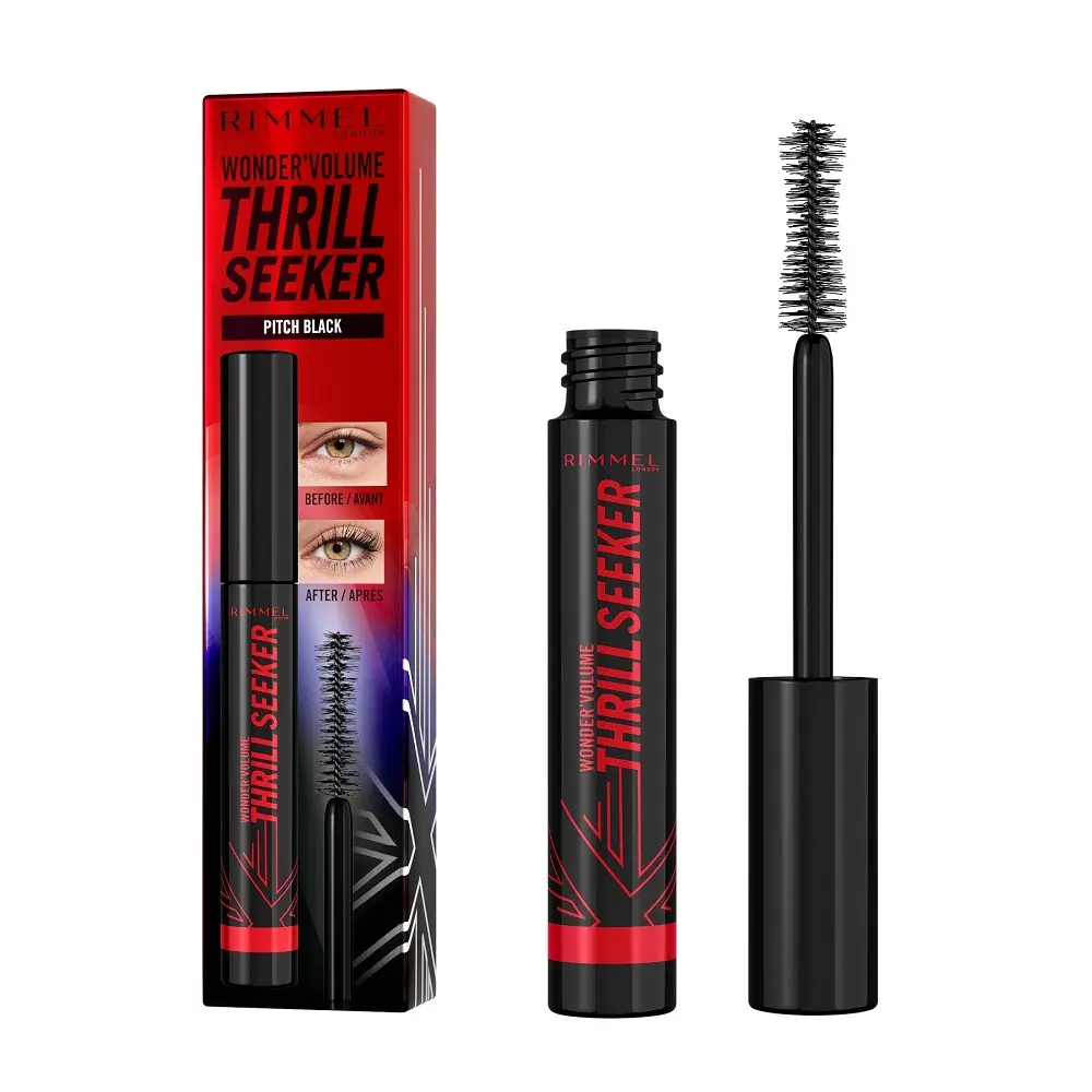 RIMMEL Maskara Volume Thrill Seeker Pitch Black