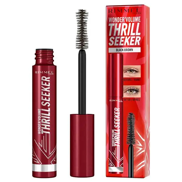 RIMMEL LONDON Maskara Volume Thrill Seekeer black brown