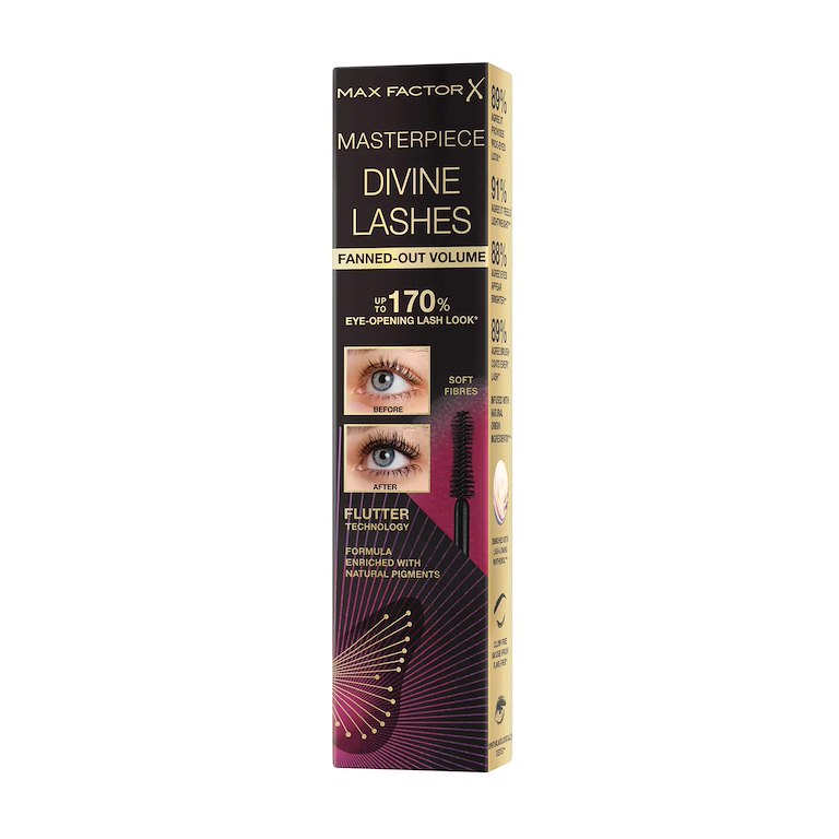 Max Factor Divine Lashe Maskara, 8ml, Crna