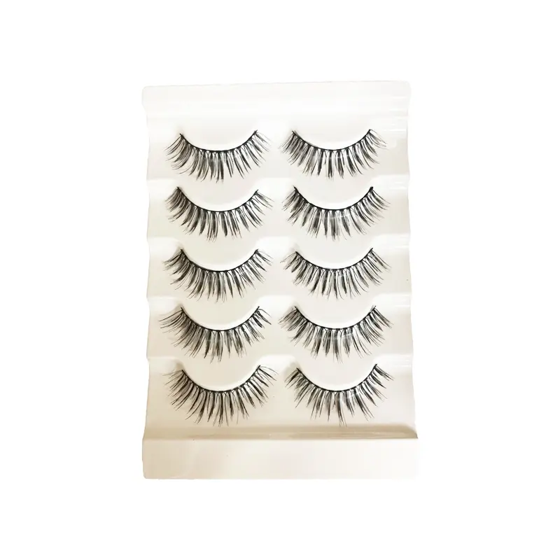 TRENDY Demy Wispies Mink Set veštačkih trepavica, 5 pari