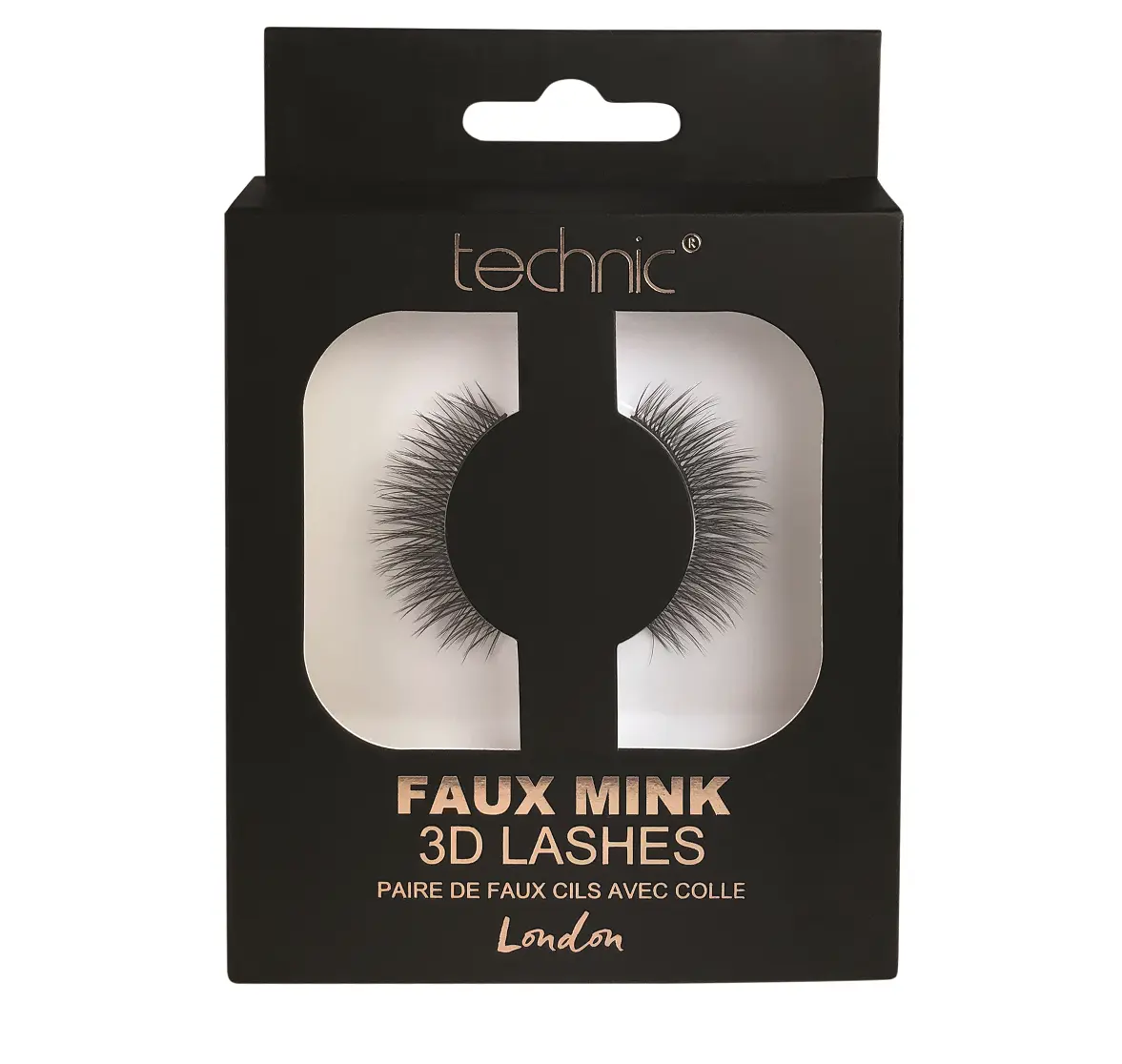 TECHNIC COSMETICS Veštačke trepavice faux mink 3D London