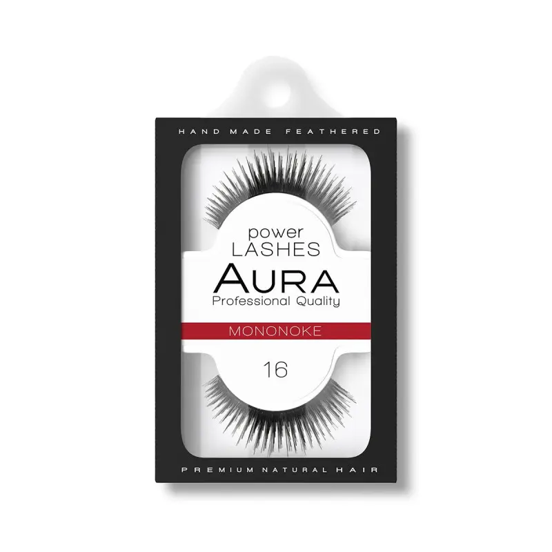 AURA Veštačke trepavice Power Lashes 16 Mononoke