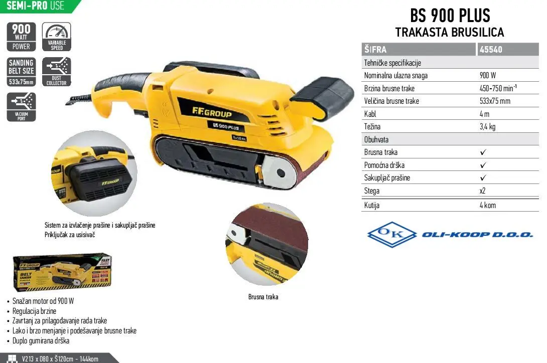 FF TRAKASTA BRUSILICA BS900