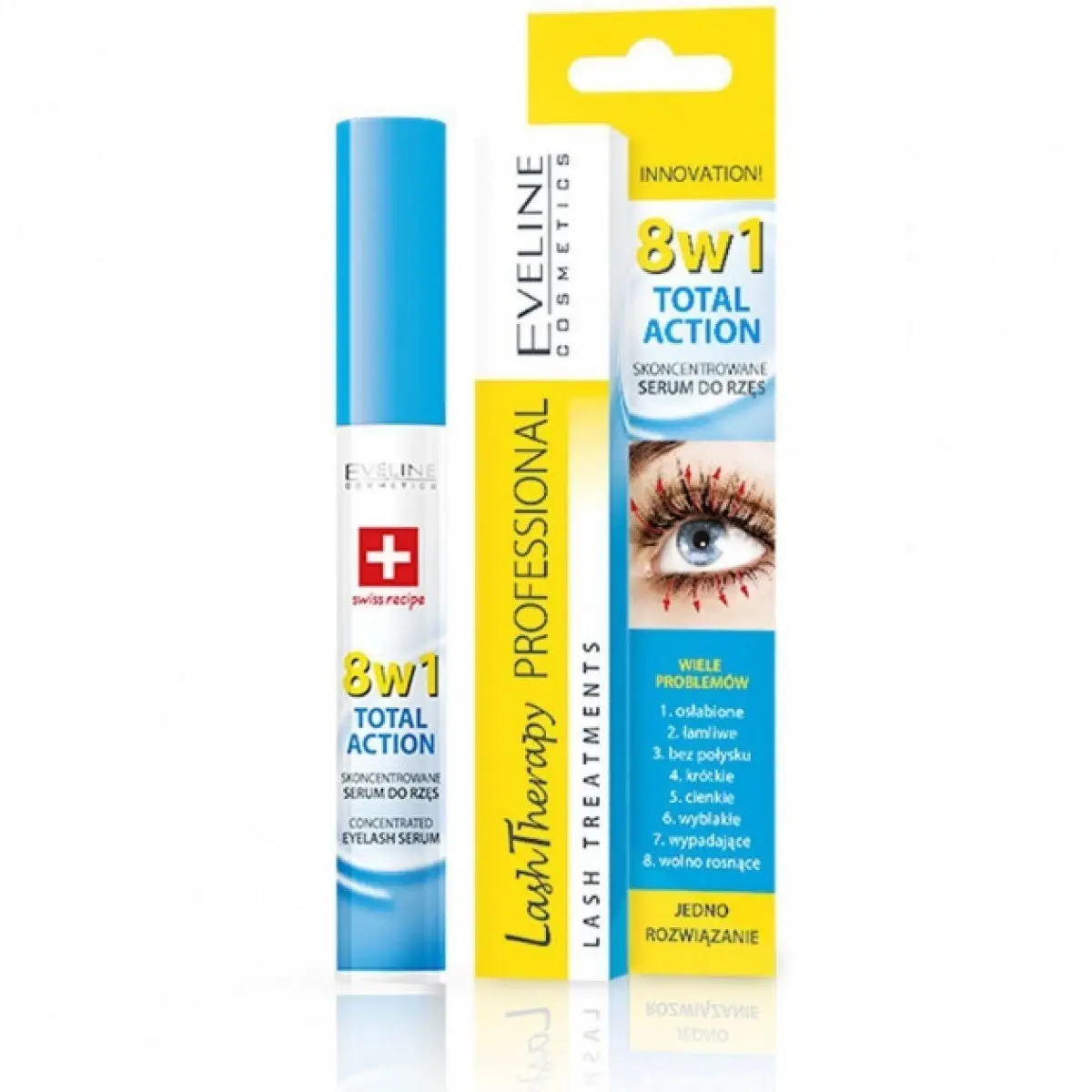 Eveline Serum za trepavice Lash Therapy 8In1, 10ml