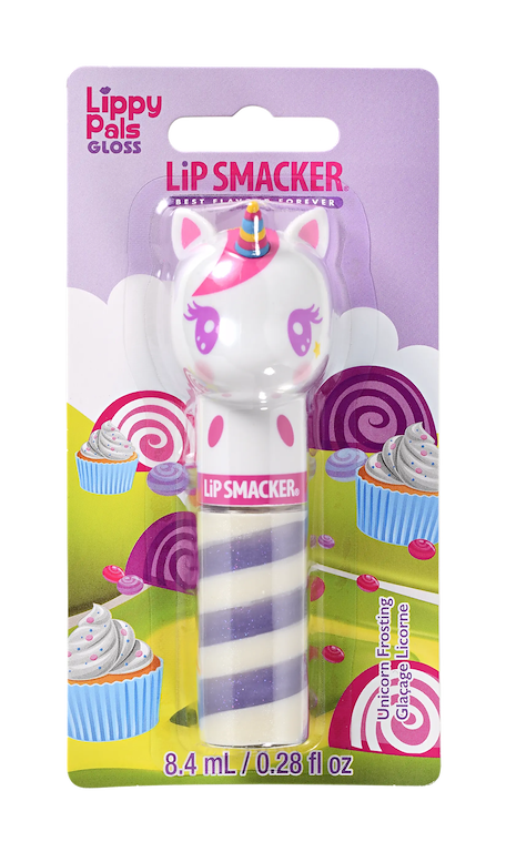 LIP SMACKER LIPPY PALS SWIRLY Sjaj za usne, Jednorog, 8.4ml