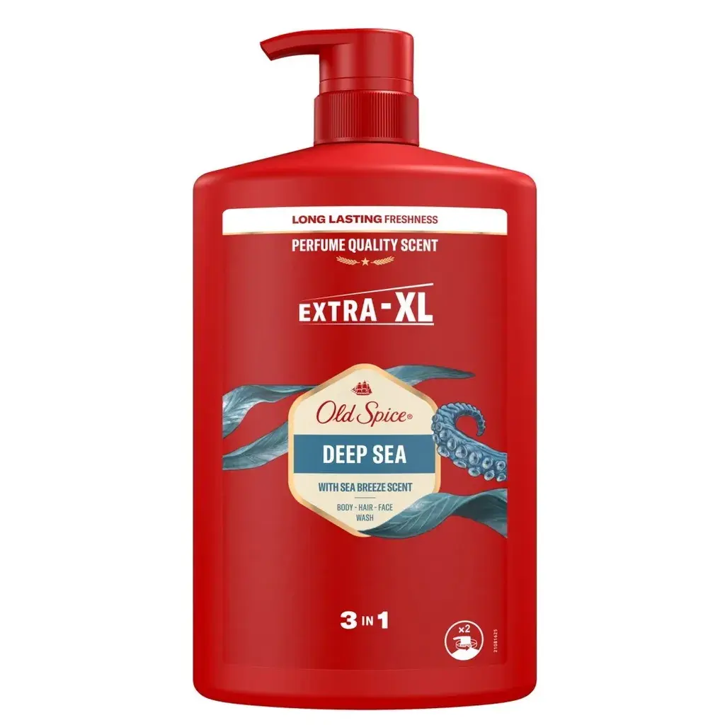 Old Spice Gel za tuširanje Deep sea 3u1, 1 l