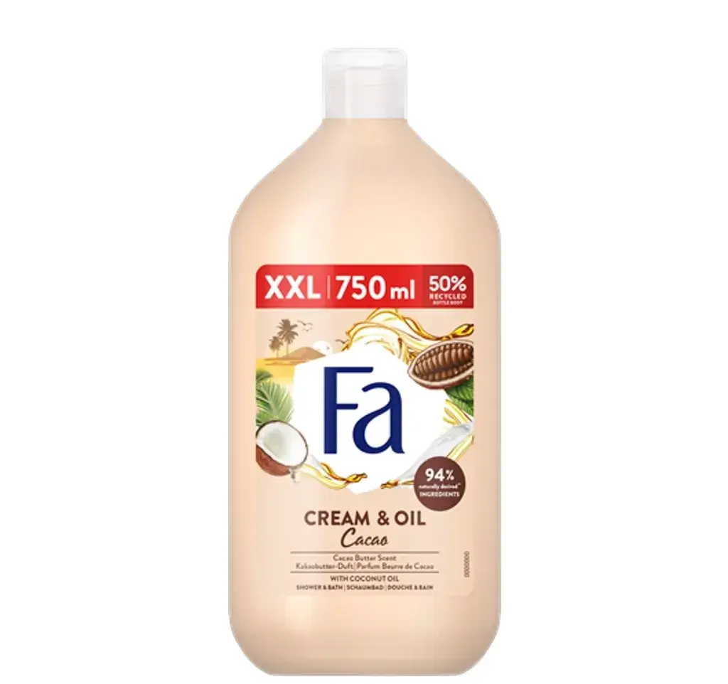 Fa Ženski gel za tuširanje Cacao Cream, 750 ml