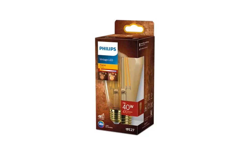 Sijalica Philips LED Vintage Amber E27 1800K 40W