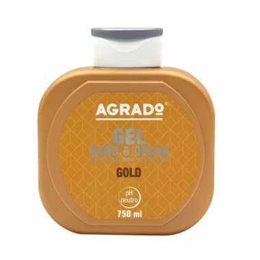 AGRADO Gel za tuširanje i kupka Gold 750ml