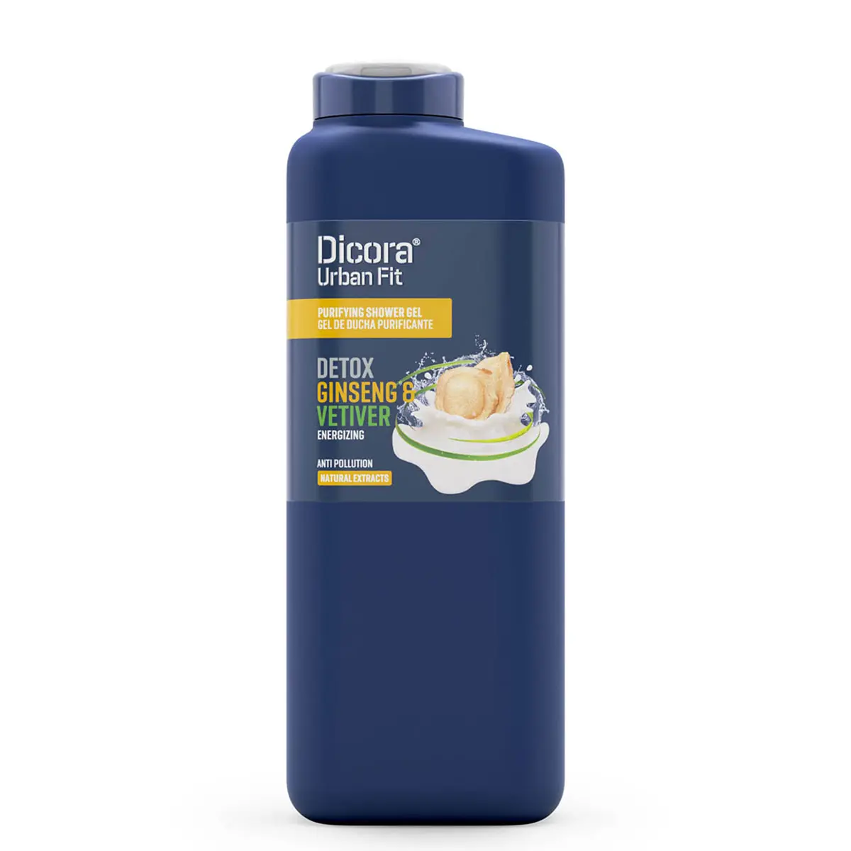 DICORA Gel za tuširanje UrbanFit Energy vetiver, ženšen 400ml