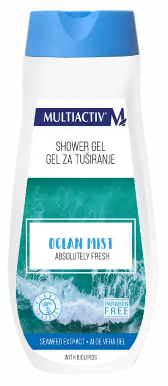 MULTIACTIV Gel za tuširanje Ocean Mist 250 ml