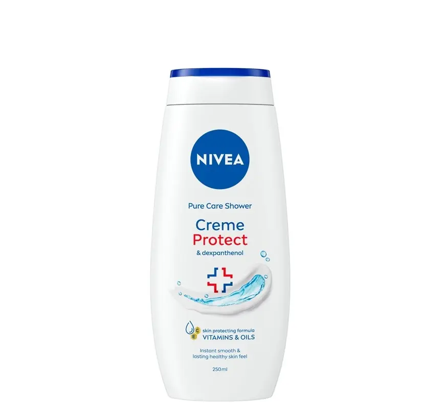 Nivea Ženski gel za tuširanje Creme Protect 95365, 250ml