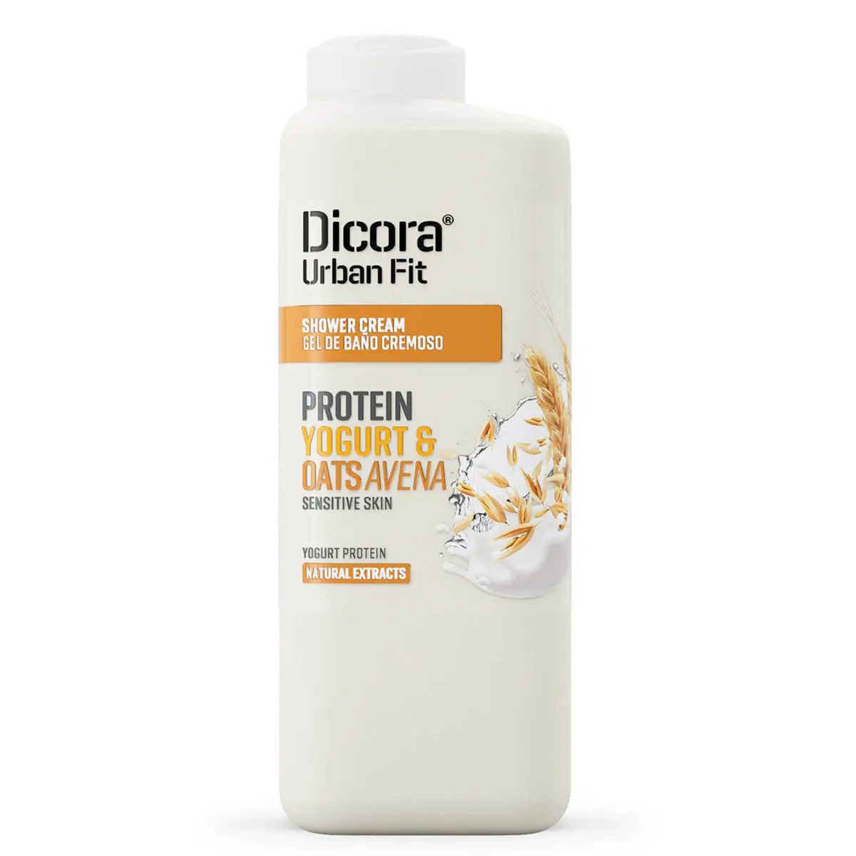 DICORA Gel za tuširanje UrbanFit Protein, jogurt, ovas 400ml