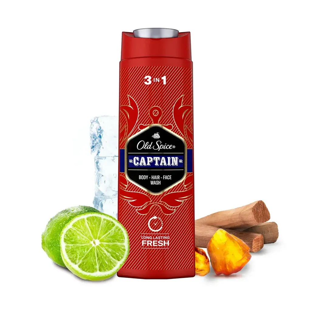 Old Spice Gel za tuširanje Captain 3u1, 250 ml