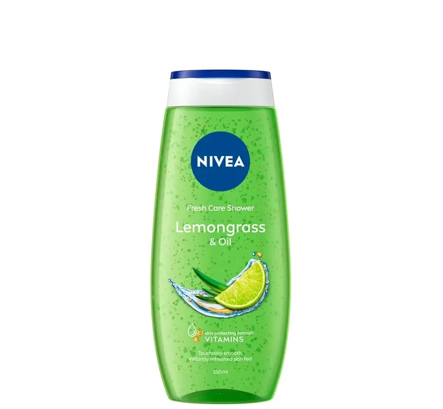 Nivea Ženski gel za tuširanje Lemongrass&Oil, 250ml