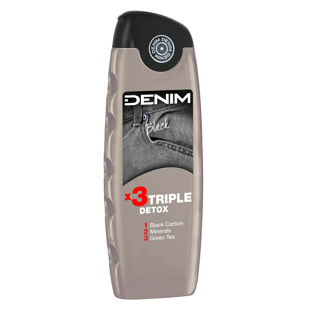 DENIM Muški gel za tuširanje Triple detox 400ml