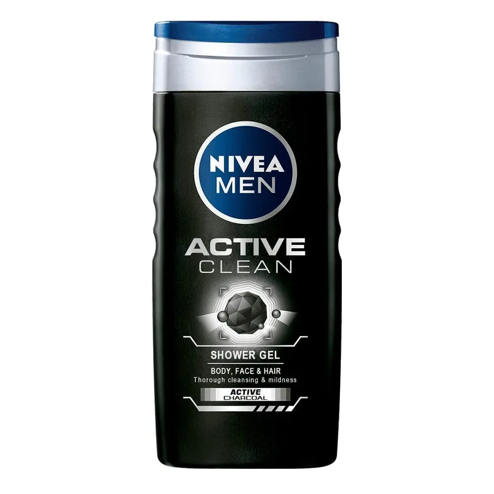 NIVEA Gel za tuširanje za muškarce Bath Care Active Clean 250ml