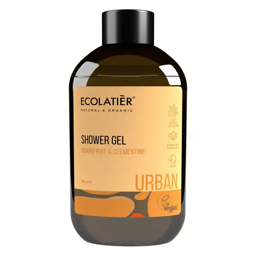 ECOLATIER Gel za tuširanje Urban, Grejpfrut i klementina, 600 ml