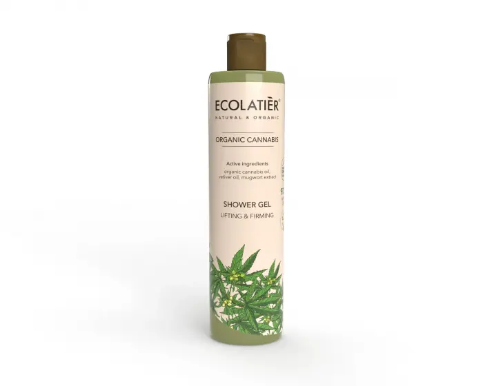ECOLATIER Gel za tuširanje Organic Cannabis, 350 ml