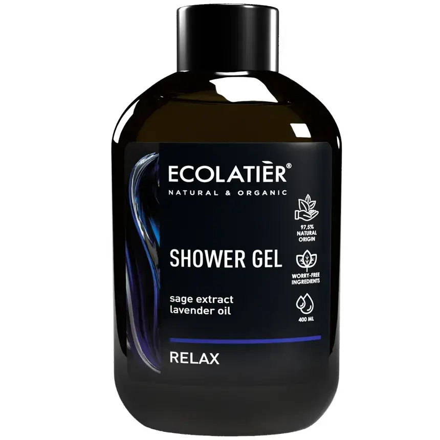 ECOLATIER Muški gel za tuširanje Relax, 400 ml