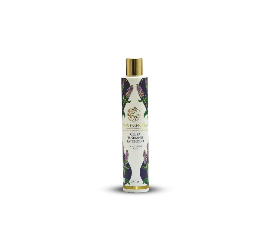 Yassessential Gel za tuširanje Patchouli, 250 ml