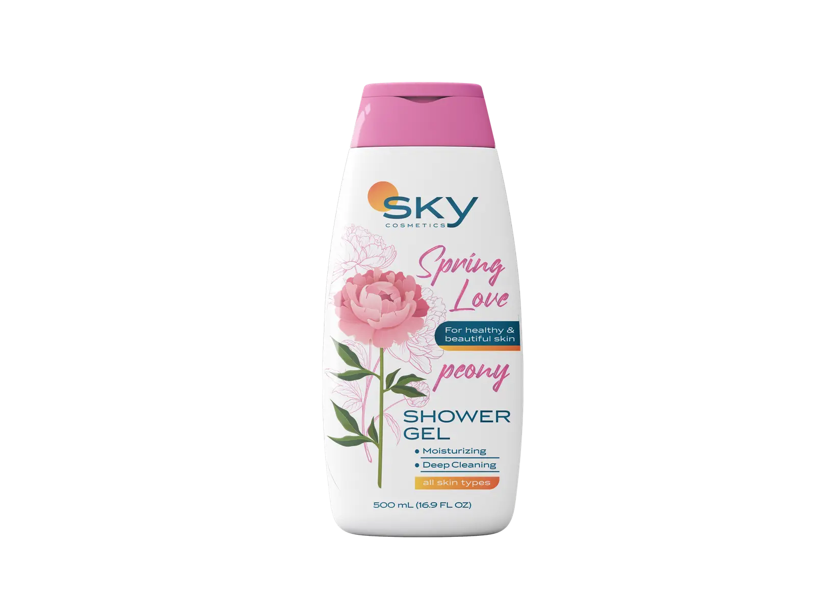 Sky Cosmetics Spring Love Gel za tuširanje, Peony