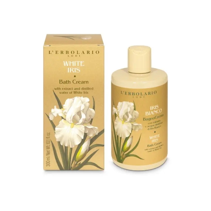 Lerbolario Kupka za telo White Iris, 300ml