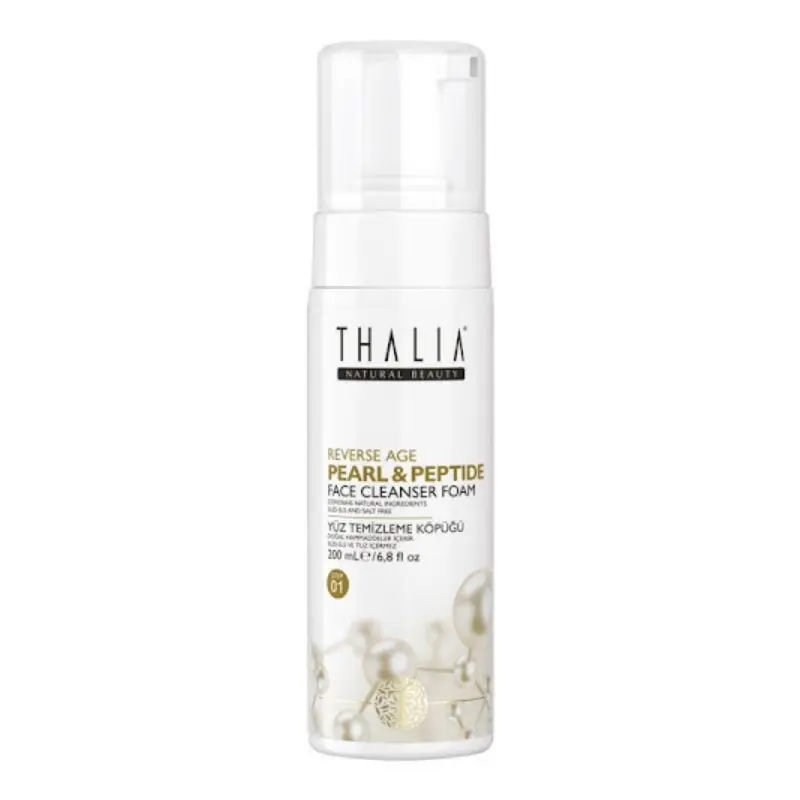 Thalia Pearl&peptide Pena za čišćenje lica, 150ml