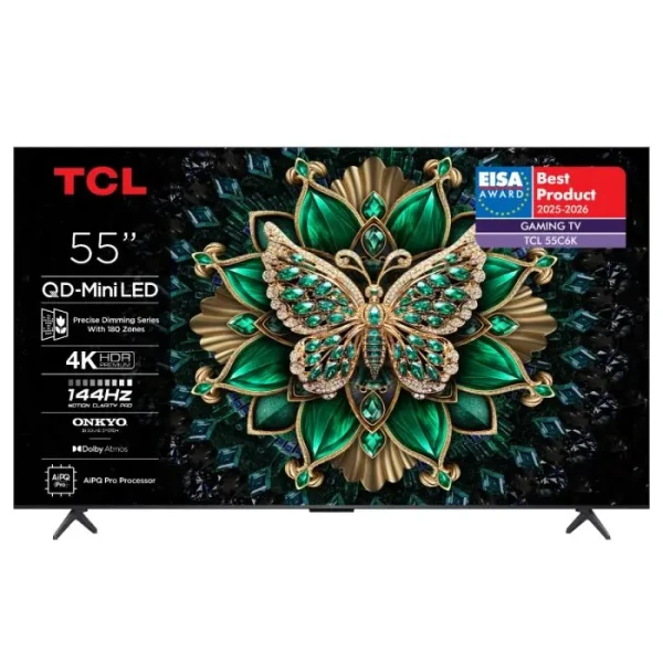 TCL 55C6K 55'' QD-MiniLED 4K Smart 144Hz