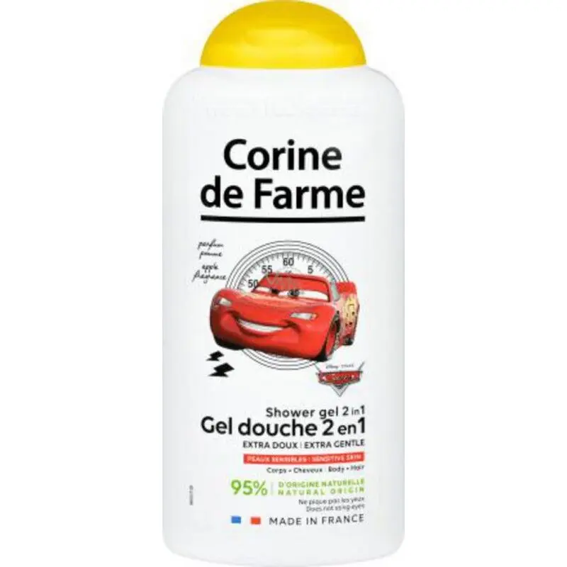 Corin de Farma Gel za tuširanje za kosu i telo Cars, 300 ml