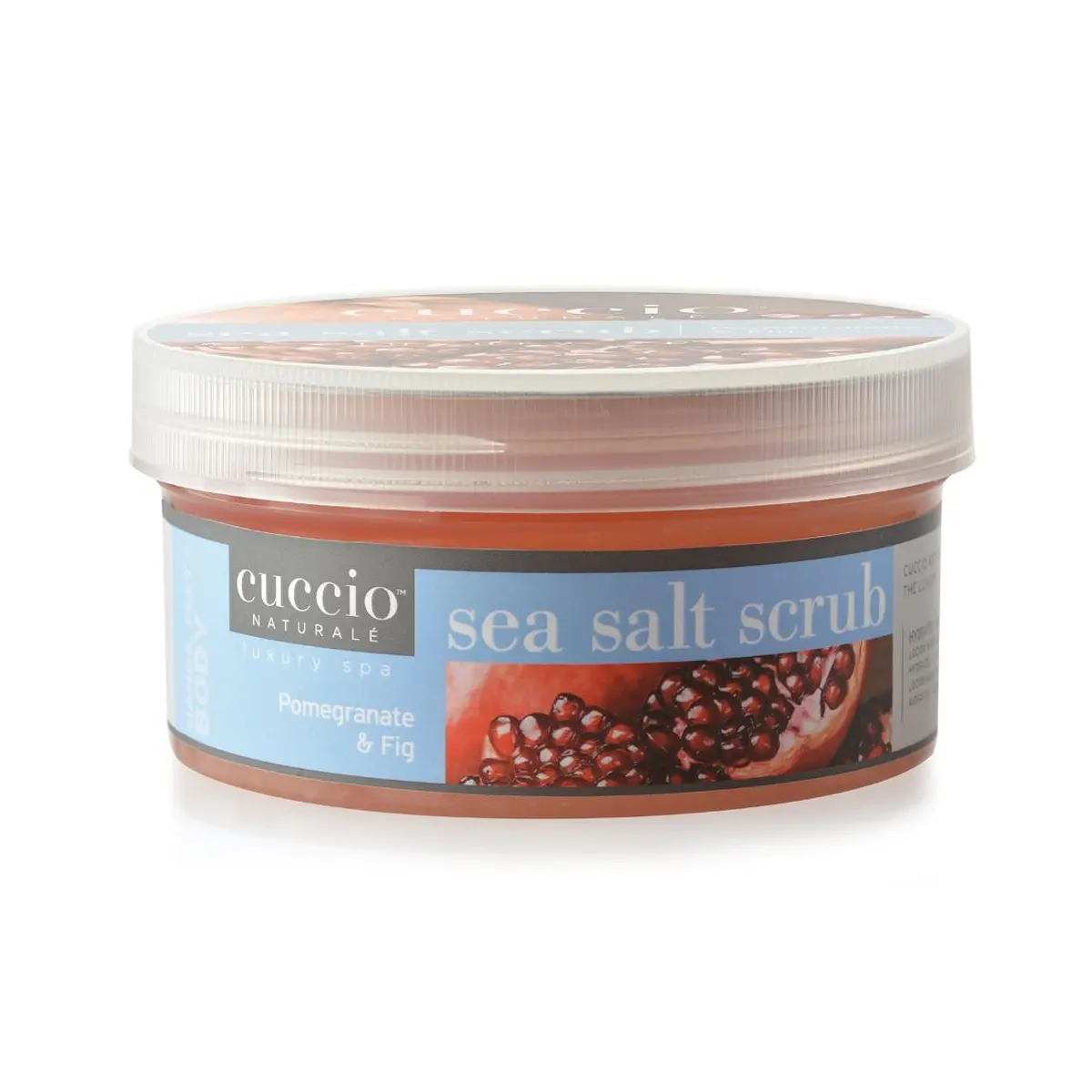 CUCCIO Piling za telo - Sea salt scrub Nar i Smokva 553 g