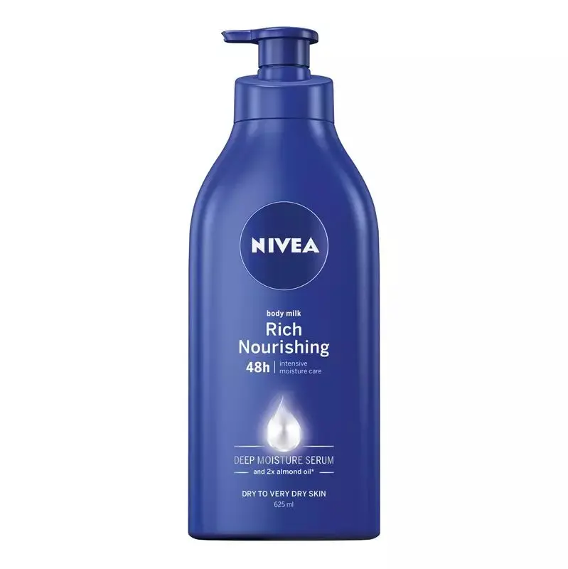 NIVEA Hranljivo mleko za negu tela 625 ml