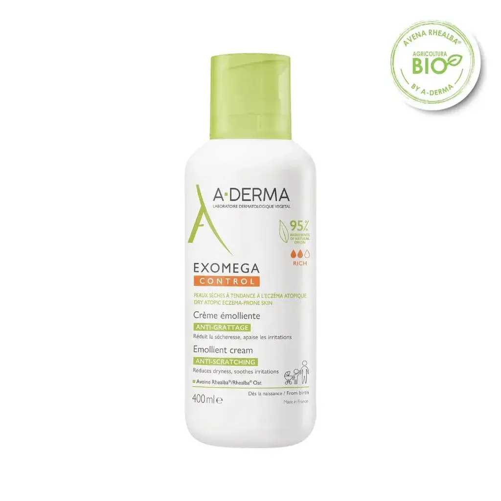 A-Derma Emolijentna krema Exomega Control, 400 ml