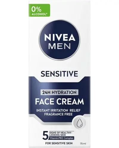NIVEA MEN osetljiva krema za lice 75 ml