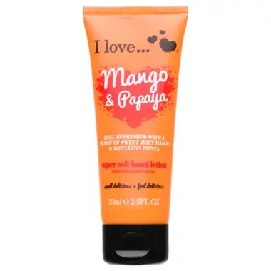 I LOVE Losion za ruke Mango i papaja, 75 ml