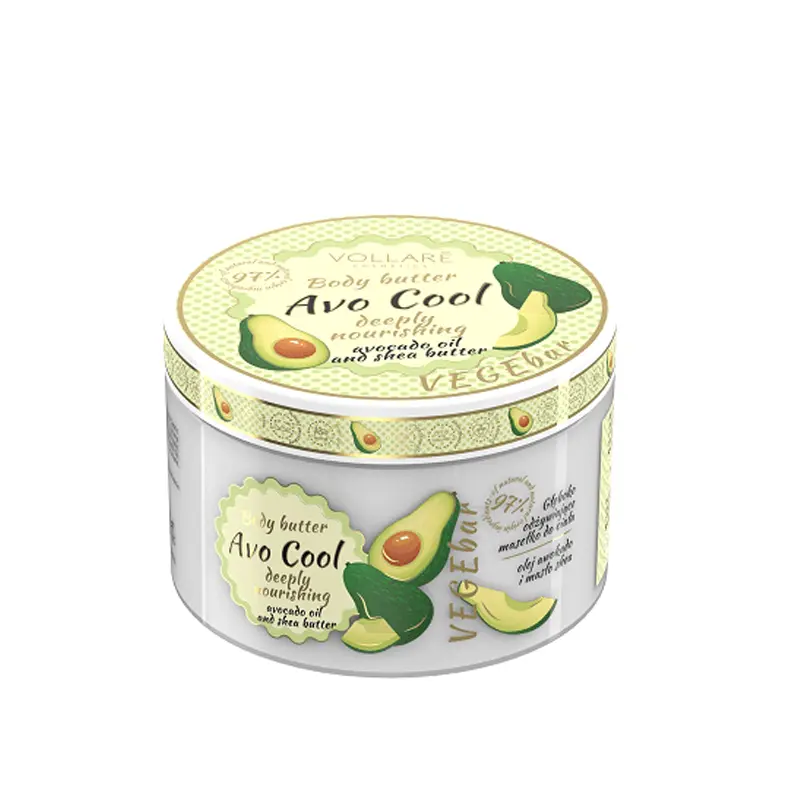 VOLLARE Vegebar Avo Cool Deeply Nourishing Avocado Puter za telo, 200 ml