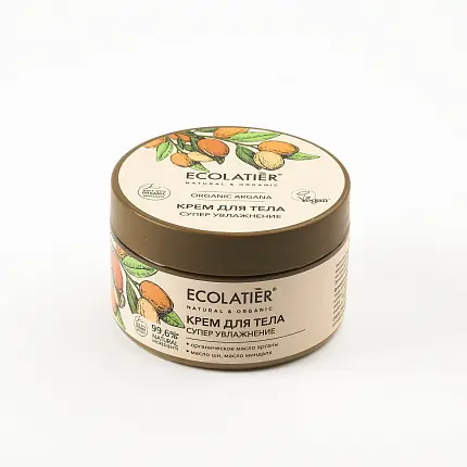 ECOLATIER Krema za telo SUPER HIDRATACIJA - serija ORGANIC ARGANA 250 ml