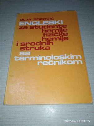 Engleski za studente hemije fizičke hemije