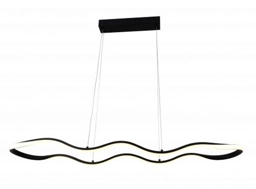 SKU 19045 LED LUSTER 24W SAND BLACK