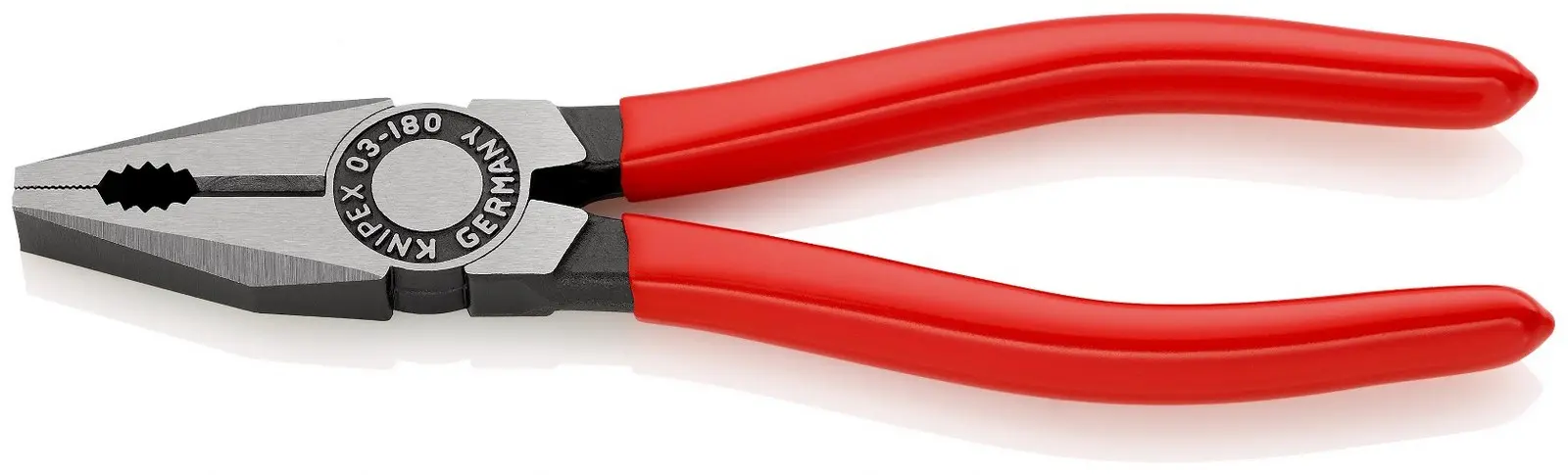 KNIPEX Klešta kombinovana 180mm 03 01 180 crvena