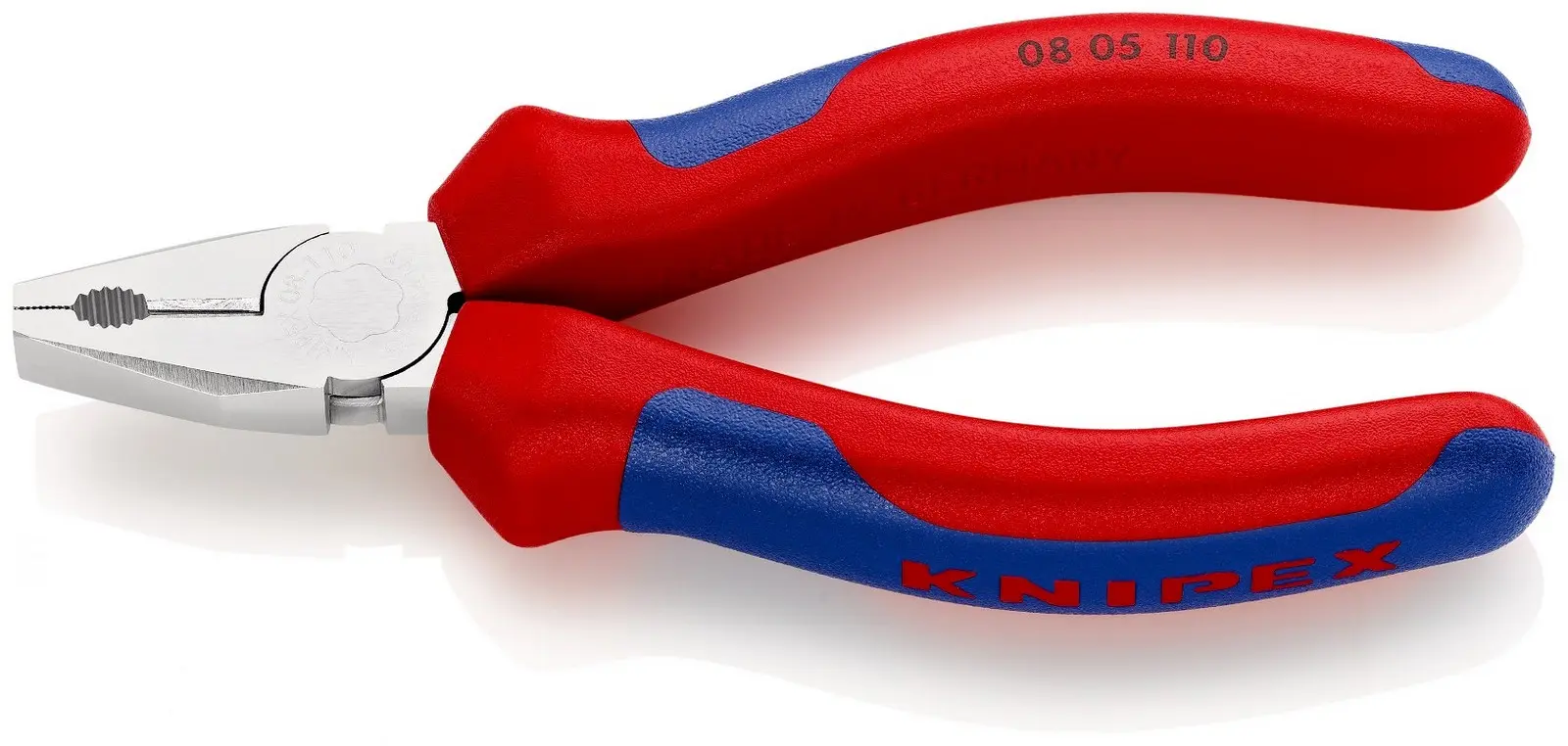 KNIPEX Mini kombinovana klešta 110mm 08 05 110 crvena