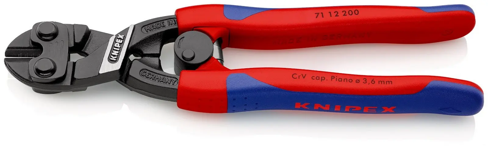 KNIPEX Klešta CoBolt 200mm 71 12 200 crvena