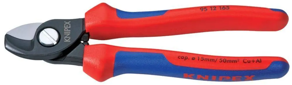 KNIPEX Makaze za kablove 165 mm 95 12 165 crveno-plave