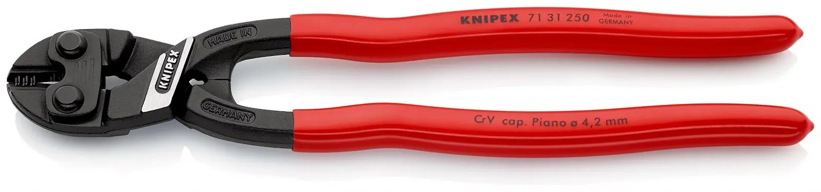 KNIPEX Klešta CoBolt 250mm 71 31 250 crvena