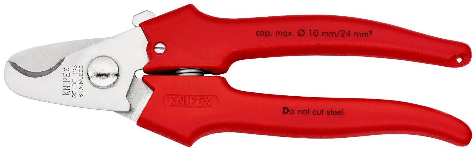 KNIPEX Makaze za kablove 165mm 95 05 165 crvene