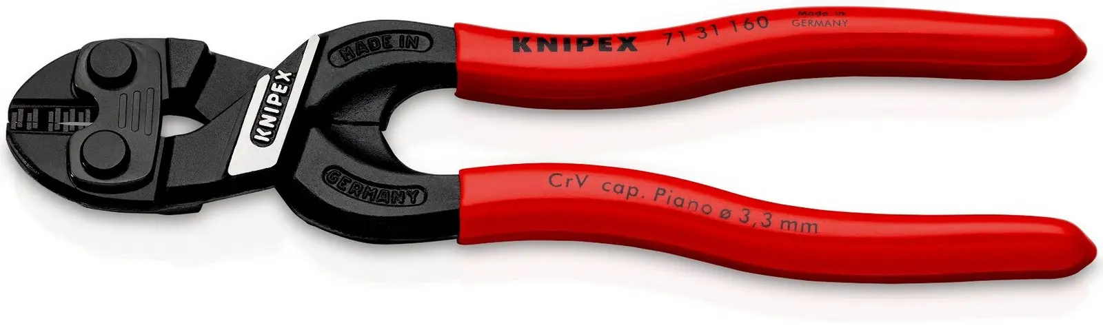 KNIPEX Klešta CoBolt 160mm 71 31 160 crvena